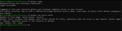 Docker Run Hello World Isnt Workng Stack Overflow