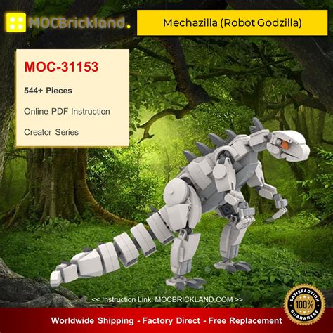 Collections Mechazilla Robot Godzilla Mould King™ Block Official