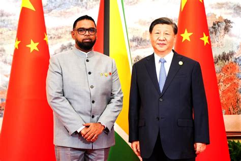 Presidents Ali And Xi Meet Stabroek News