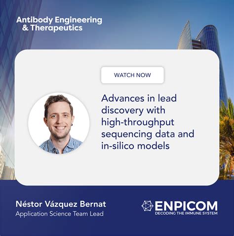 Advances In Lead Discovery With High Throughput Sequencing Data And In