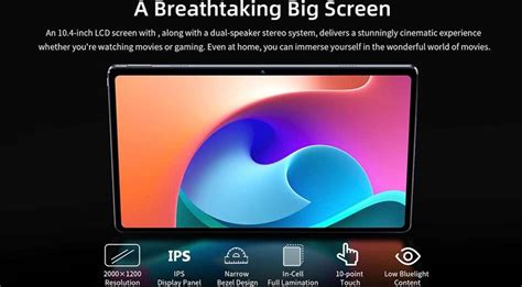 Bmax I11 Plus New 1036 Tablet With Unisoc T616 2k Screen And 8128 Gb