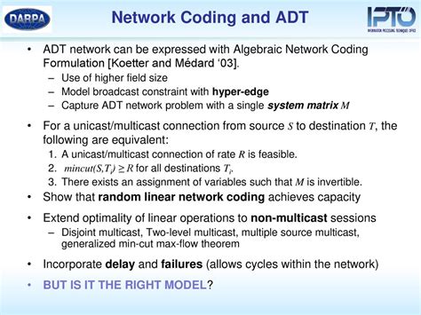 Wireless Network Coding Some Lessons Learned In Itmanet Ppt Download