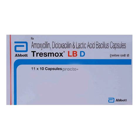 Tresmox Lb D Capsule Uses Dosage Side Effects Price Composition