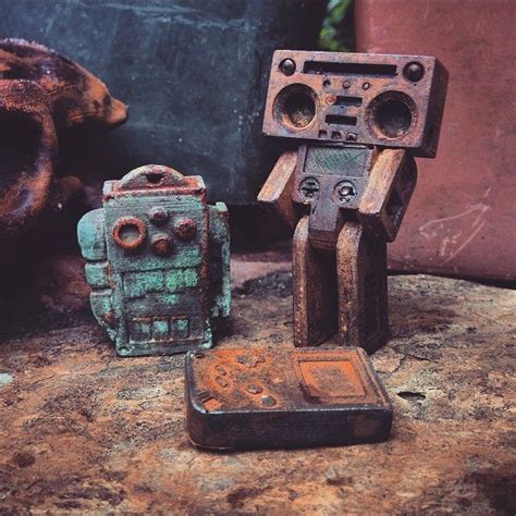 Troboktoys On Instagram More Rust Experiments Trobok Matchbots