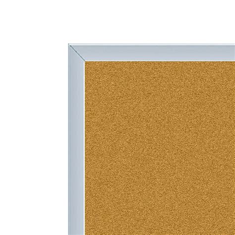 Cork Bulletin Board Satin Aluminum Frame Ghent
