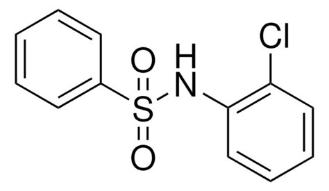 N 2 CHLOROPHENYL BENZENESULFONAMIDE AldrichCPR Sigma Aldrich
