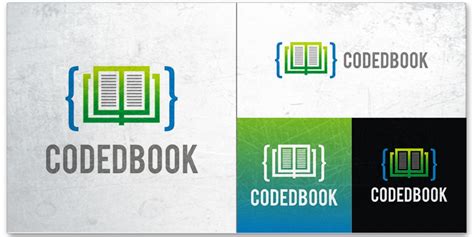 Coded Book Logo Template By TrulyDesign Codester