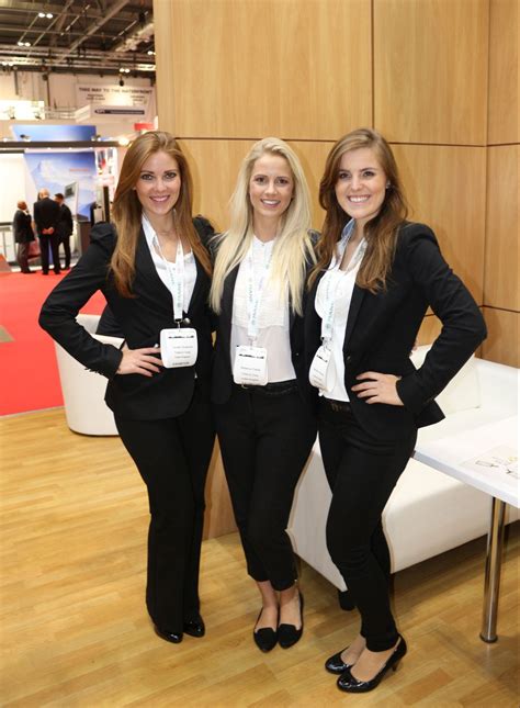 Hostess Agency For Wire Dusseldorf 2024 At Messe Dusseldorf In Germany