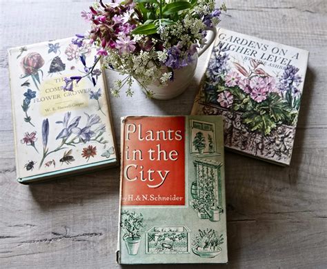 Vintage Gardening Books Set Of Three Little Garden Shop Claudia