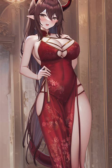 Dragon Waifu By Aiartshines On Deviantart