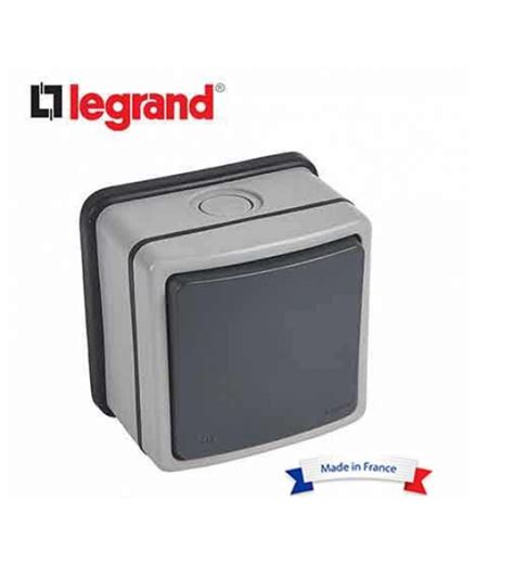 Legrand Plexo IP66 Weatherproof Single pole 1-gang 2-Way Switch Surface ...