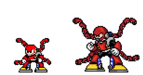 ドット絵 Dhn006 オクトパスマン C Corpsのイラスト Pixiv