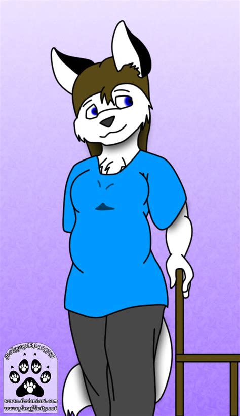 Jenna By A Chair By Preg Fur On Deviantart
