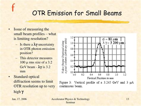 Ppt Optical Transition Radiation Otr Detectors For Beam Diagnostics Powerpoint Presentation