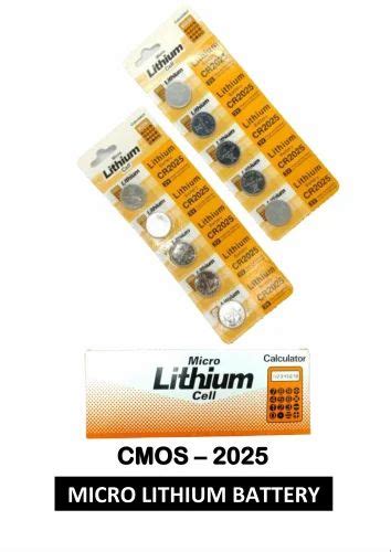 Micro Lithium Cell Cr2025 Non Rechargeable At ₹ 12piece In New Delhi
