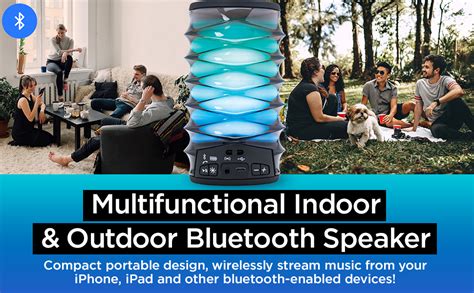 Ihome Ibt76 Smart Bluetooth Speaker With Alexa Built In