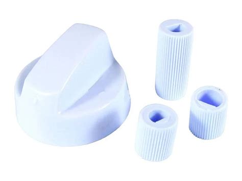 1 X White Control Knobs Dials For Bosch Neff Siemens Cooker Oven Hob