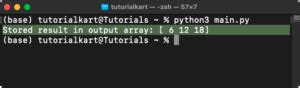 NumPy Multiply Element Wise Multiplication Of Two Arrays