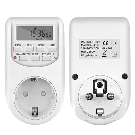Розетка Timer Switch с таймером электронным недельный суточный