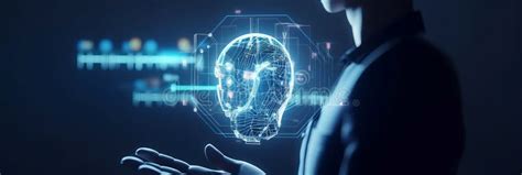 Chatbot Chat With Artificial Intelligence Man Using Technology Smart