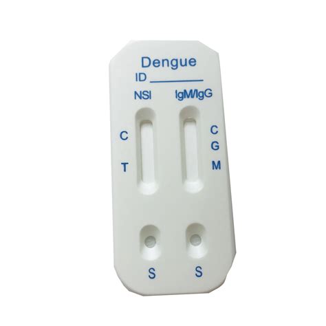 Blood Test Dengue Rapid Testing Dengue Iggigmns1 Combo Test Kits