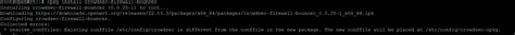 crowdsec firewall bouncer installation problem installing and using