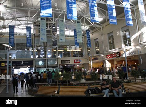 The Main Lobby Inside The Halifax Stanfield International Airport Stock