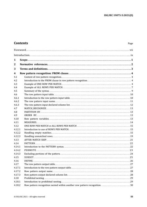 ISO IEC 19075 5 2021 Information Technology Guidance For The Use Of Database Language SQL Part