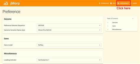 2 16 Tips Preference Page — Jmorp User Guide Documentation