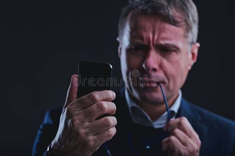Bad News Or Tech Distrust Always Problems Stock Image Image Of