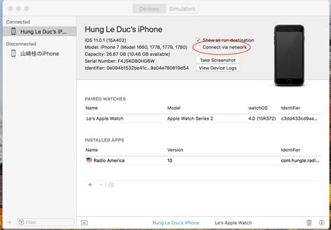Cách Sử Dụng Tính Năng Wireless Debugging Trên Xcode 9