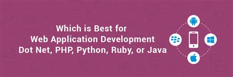 Best For Web Application DevelopmentDot Net PHP Python Ruby