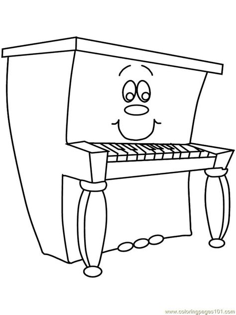 Desenhos De Piano Para Colorir Imprimir E Pintar Coloringlib