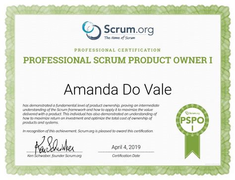 Productowner Amanda Do Vale