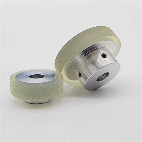 Polyurethane Rotary Encoder Wheel ขนาดกะทัดรัด Encoder Synchronous
