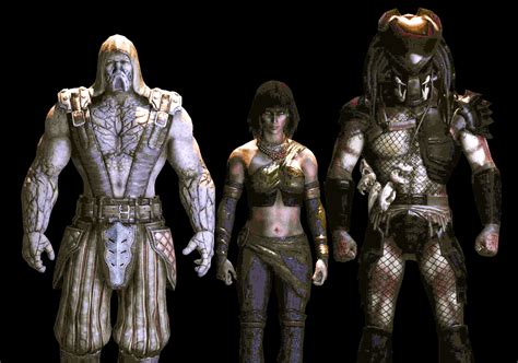 Mortal Kombat X Renders Surface For DLC Characters Predator Tremor