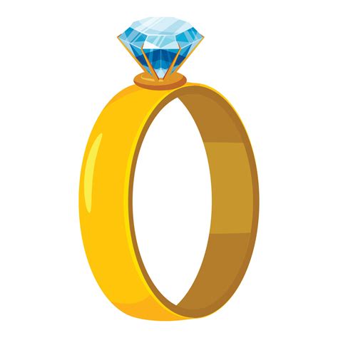Dibujos Animados Dibujado A Mano Diamante Anillo De Oro Png 52 Off