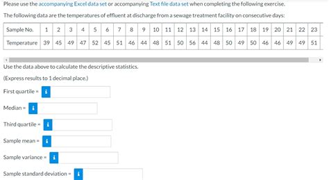 Solved Please Use The Accompanying Excel Data Set Or