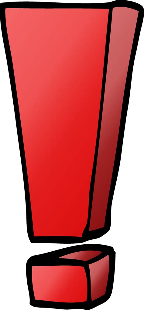Signo De Exclamación De Doodle De Dibujos Animados 12130030 Vector En