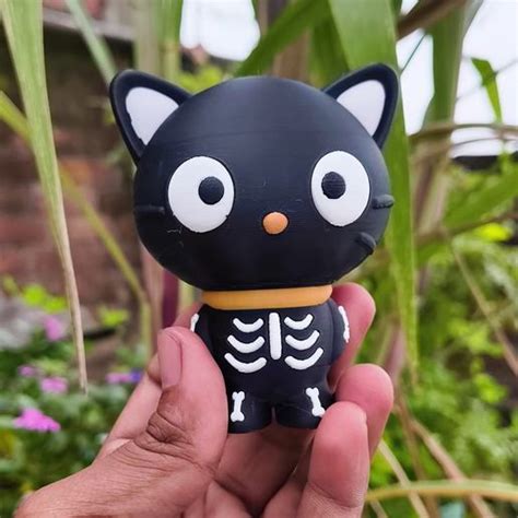 🎃 Halloween Special Chococat・ 3d File For 3d Printing・cults