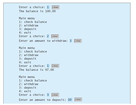 Solved I23 Game Atm Machine Use The Account Class