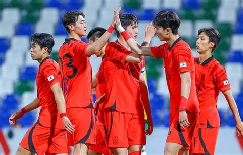 한국 U 23 대표팀 서아시아 챔피언십 우승