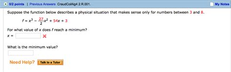 Solved Suppose The Function Below Describes A Physical
