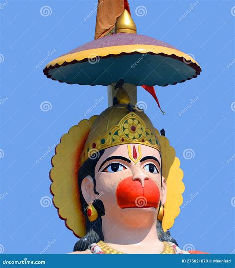 Statue Of Hanuman Editorial Image 47991552