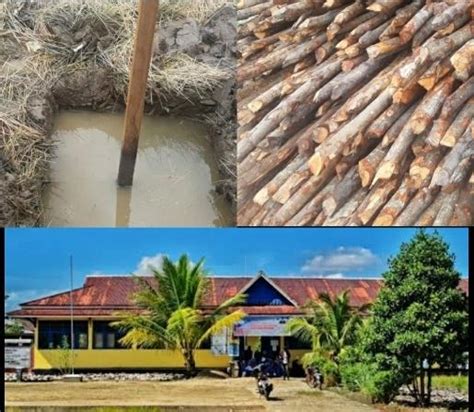 Progres Proyek Dak Fisik Sma Negeri Tembilahan Riau Memprihatinkan