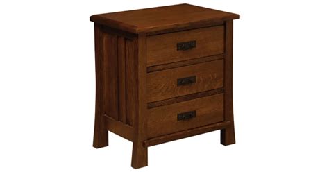 Grant 3 Drawer Night Stand