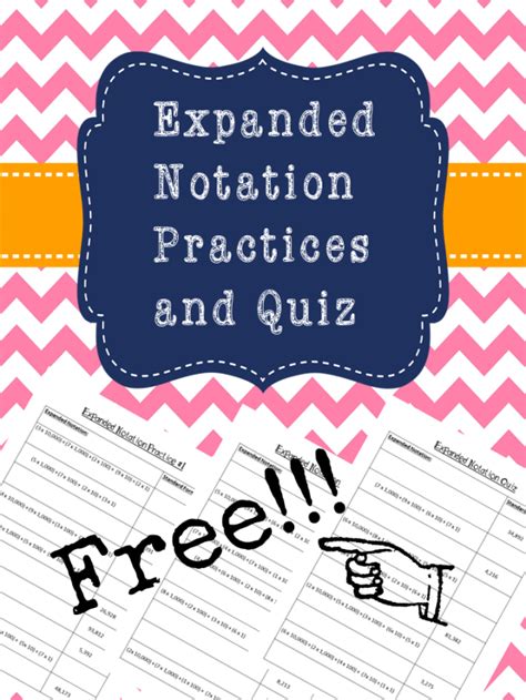Expanded Notation Games Practice Pages And Quiz