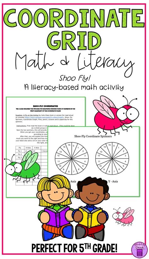 Coordinate Grid Movement Math And Literature Teks 5 8a 5 8b Digital