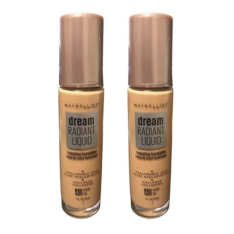 Maybelline Dream Radiant Liquid Hydrating Foundation Nude Pack Walmart