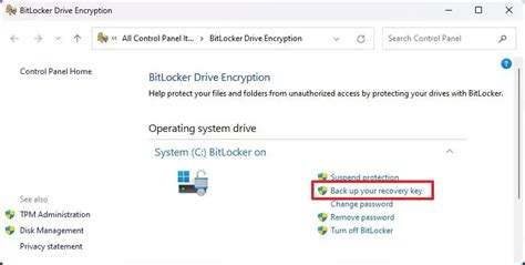 How To Backup Bitlocker Recovery Key On Windows Pureinfotech